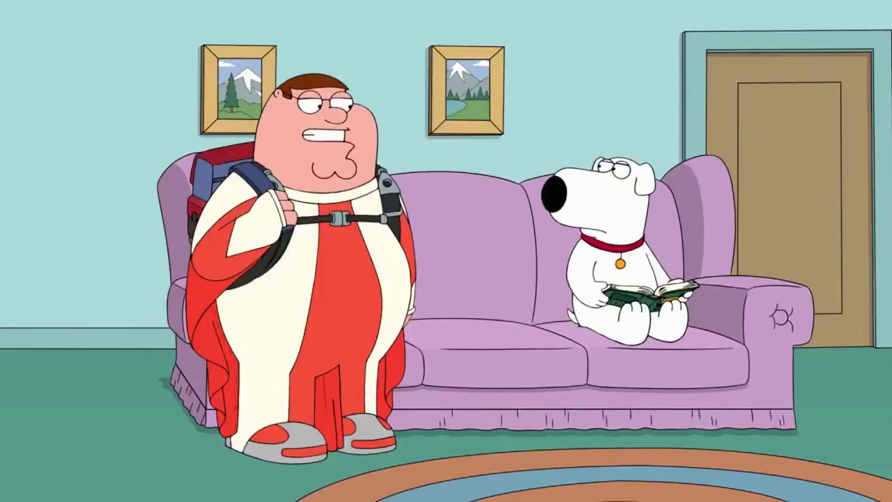 Family Guy - Peter to jump off a cliff - YouTube
