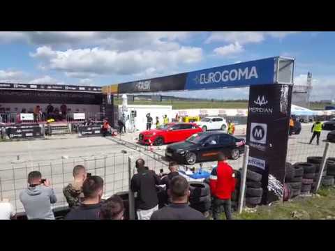 Audi Rs6 Vs Bmw on 400m (11.68sec)(12.72sec)