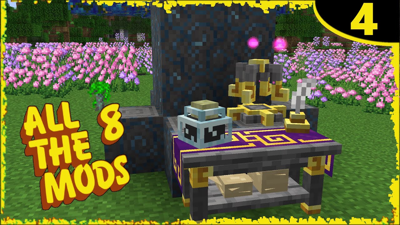 El ARS NOVEAU, un nuevo mod para mi | #atm8 EP4 | #minecraft MODPACK ...