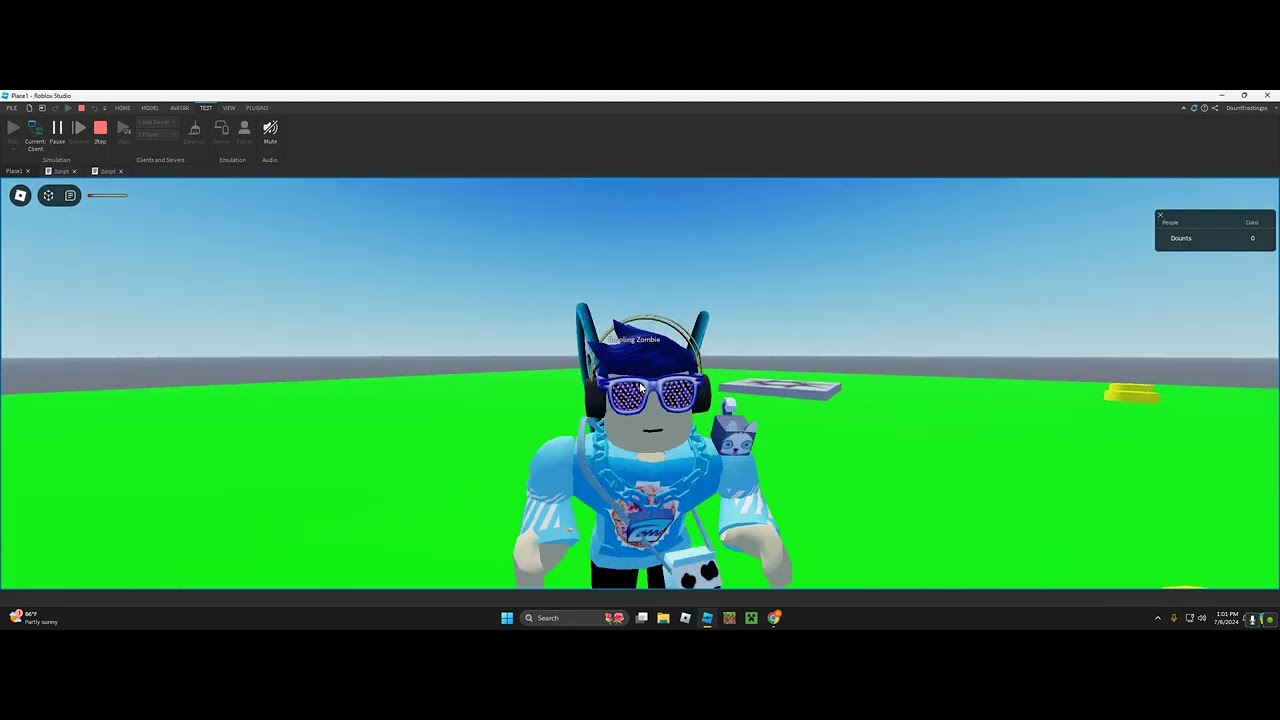 Making/Coding Roblox games but with AI Ep:3 - YouTube