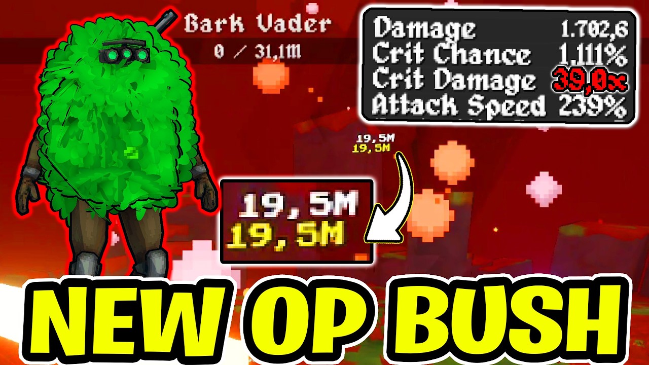 The One Shot Monster Bush Buff gives ABSURD Damage! | Megabonk - YouTube