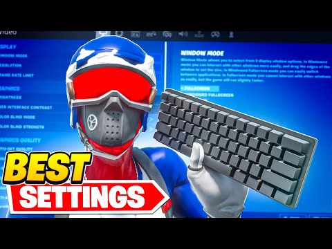 Best Fortnite Keyboard & Mouse Settings (2024 Guide)