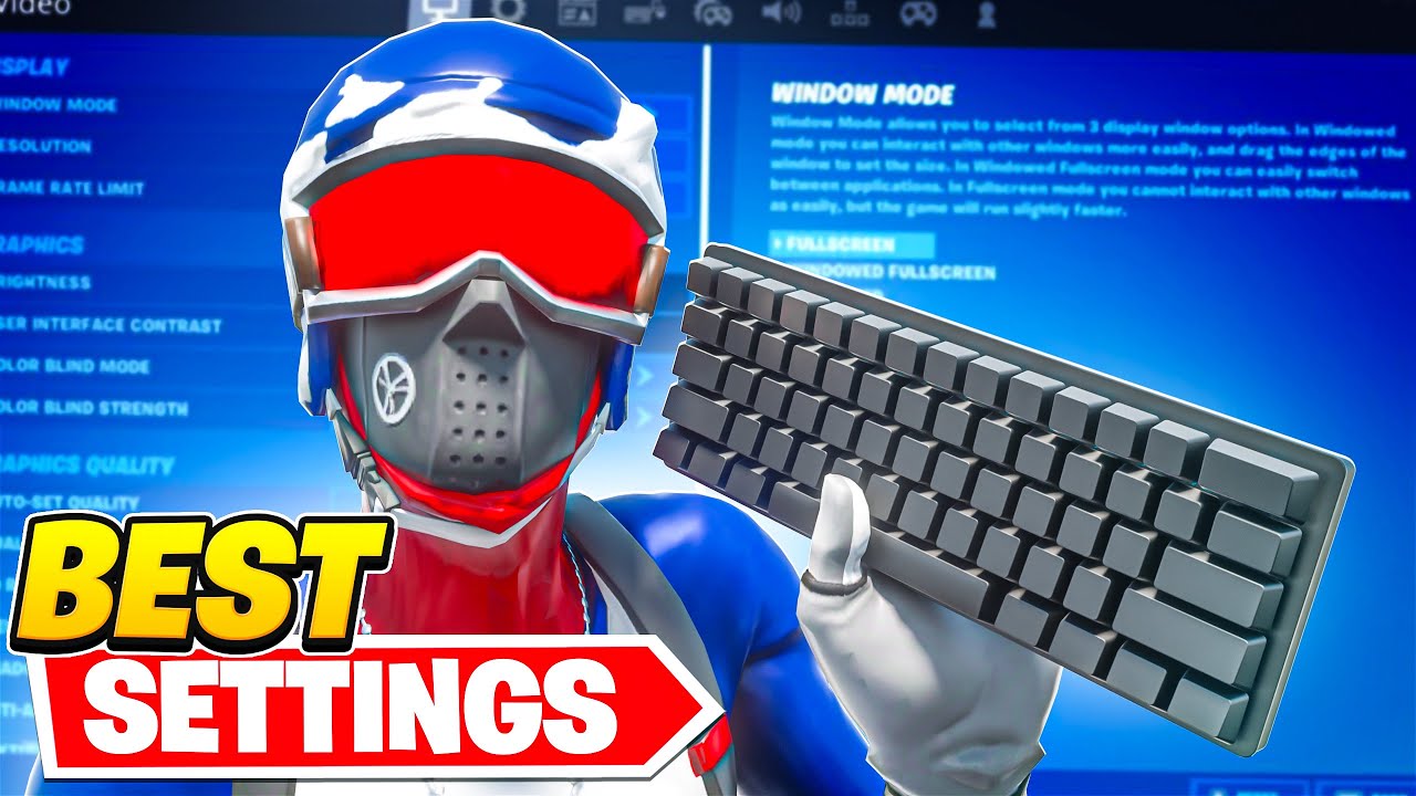 *BEST* Season 3 PC Keyboard & Mouse Settings, Sensitivity + Keybinds In ...