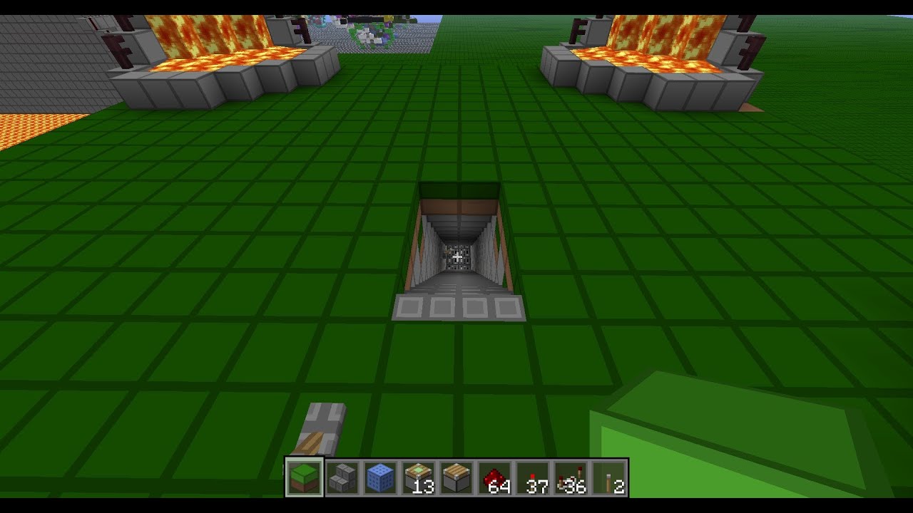 Seamless Flush Double Wide Hidden Staircase Minecraft ☭ - YouTube