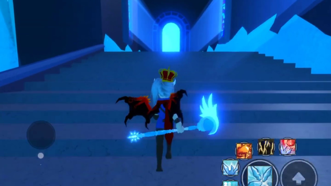 Roblox World // Zero: Winterfall, Ice Dragon Battle (World 3 Boss ...