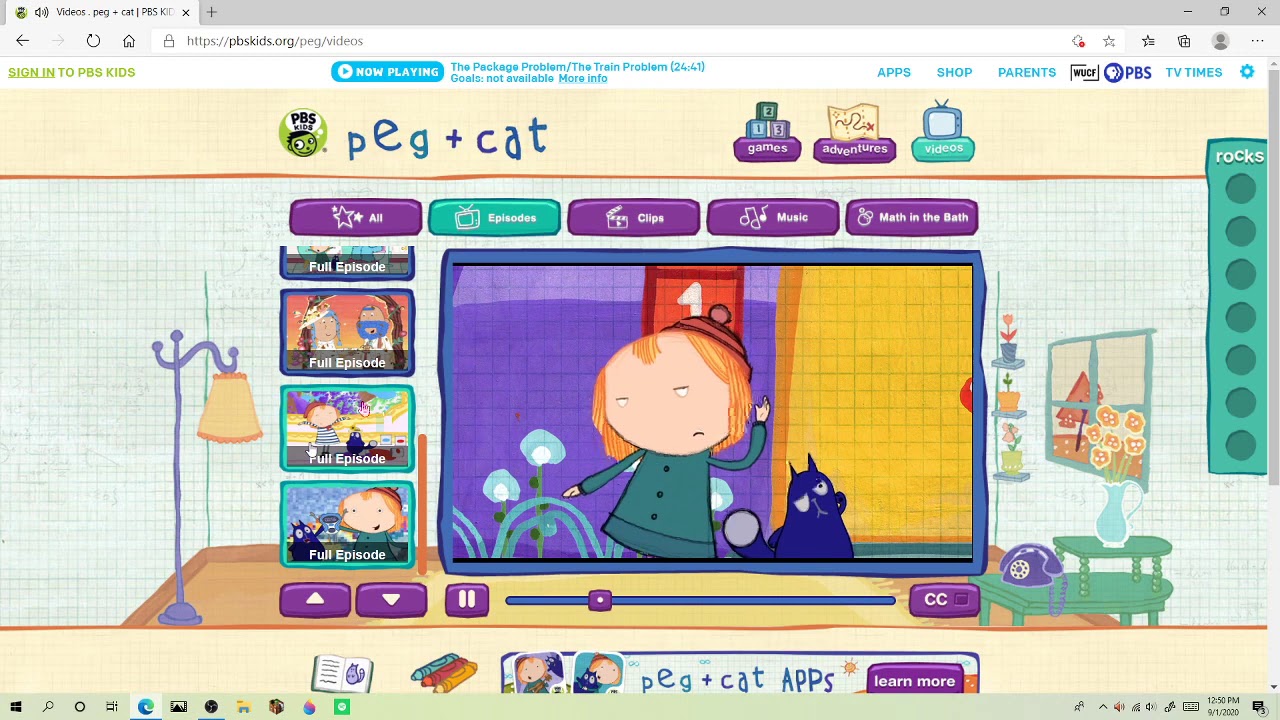 Daniel Tiger reference in Peg + Cat - YouTube