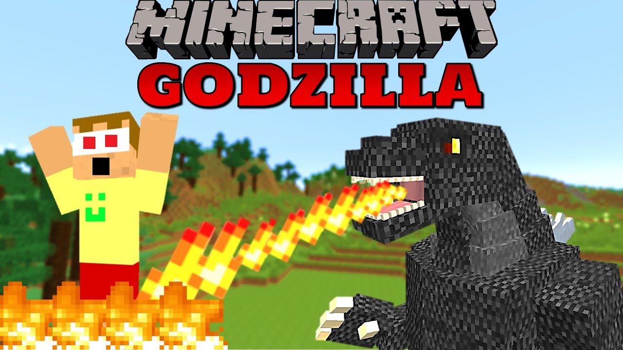 Minecraft: Godzilla! - Mod Bemutató - YouTube