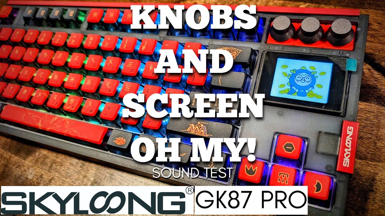 Skyloong GK87 Pro Sound Test - YouTube