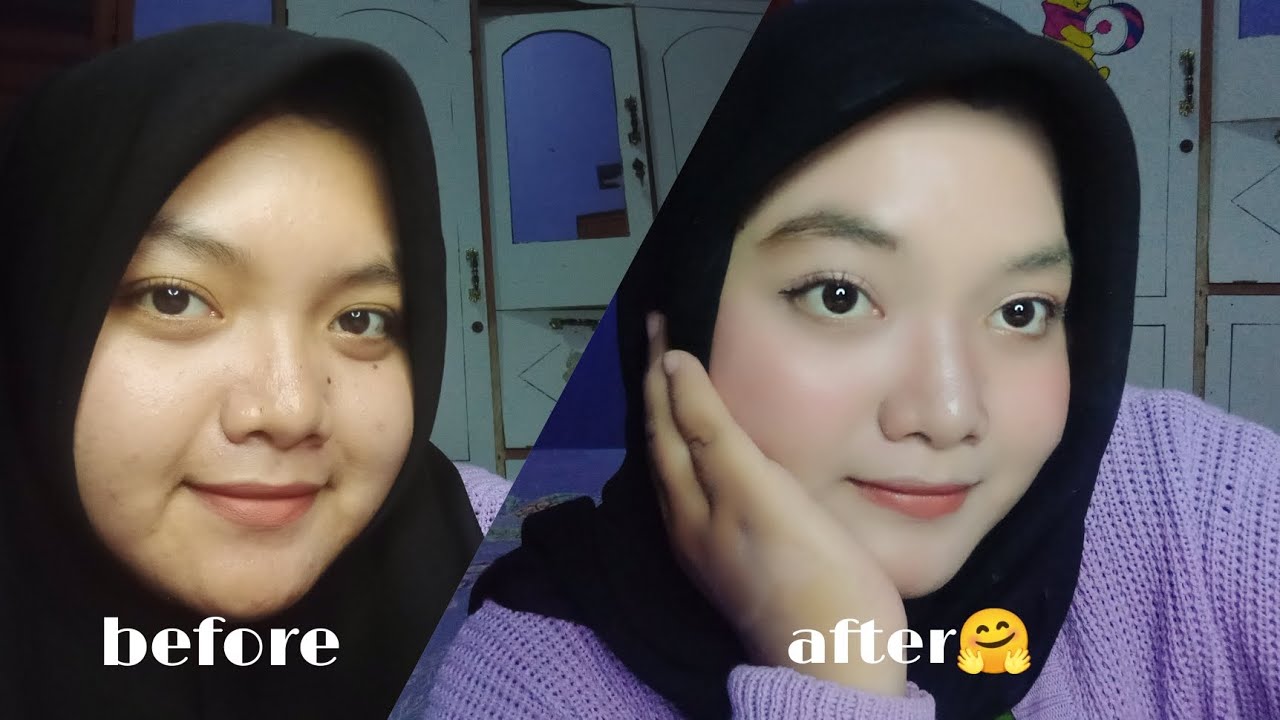 TUTORIAL MAKE UP NATURAL!! dengan alat make up seadanya⁉️ - YouTube