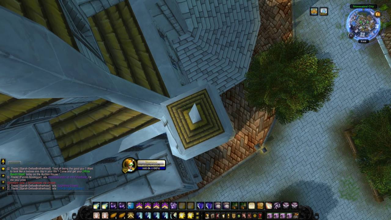 How to get under stormwind in WoW patch 7.0.3 Legion - YouTube