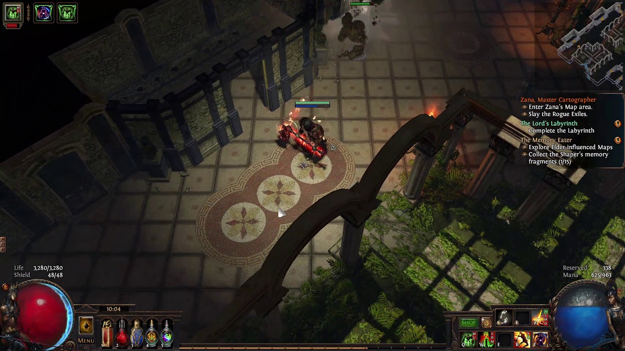 Path of Exile conservatory map - YouTube