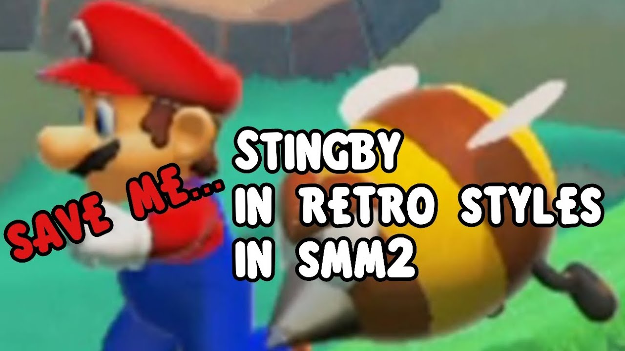 Stingby in SMM2 retro styles. - YouTube
