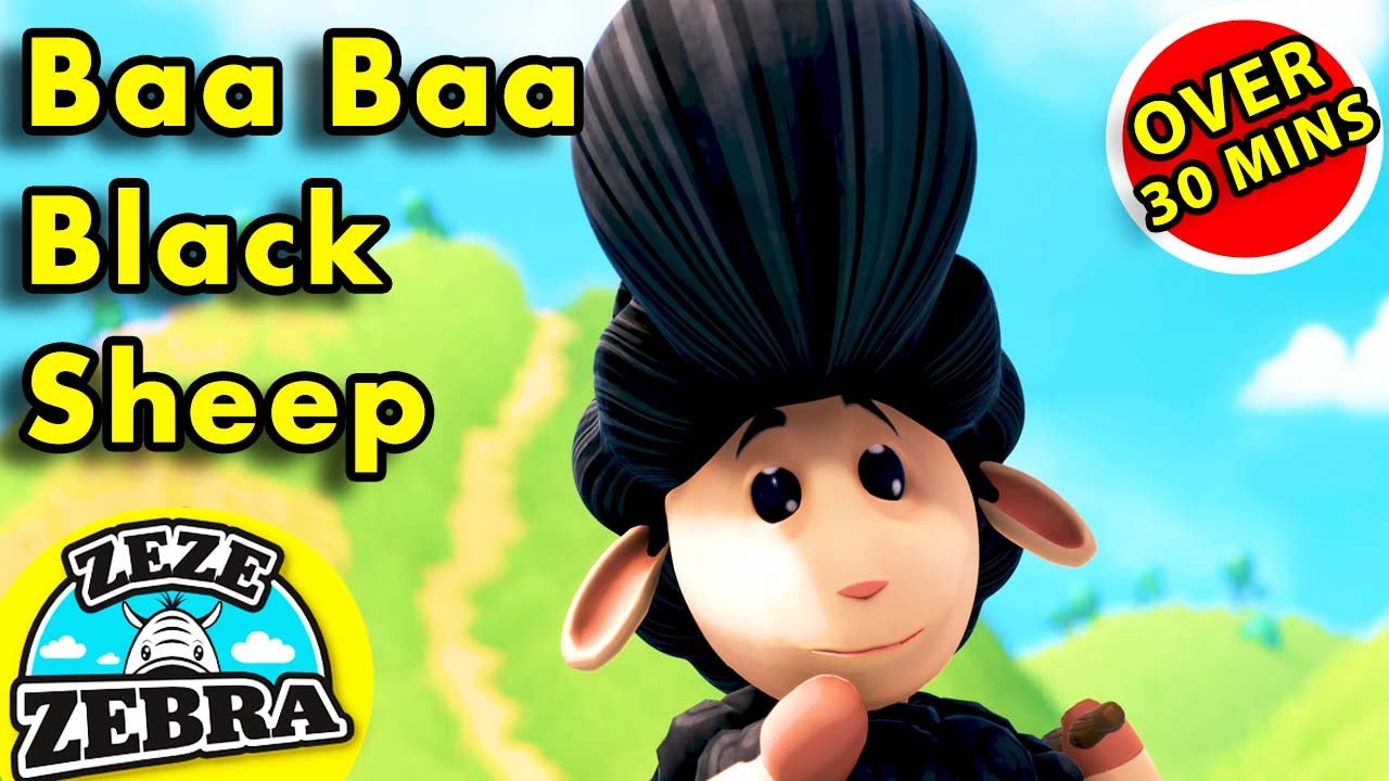 Baa Baa Black Sheep nursery rhyme | Top English Nursery Rhymes Playlist ...