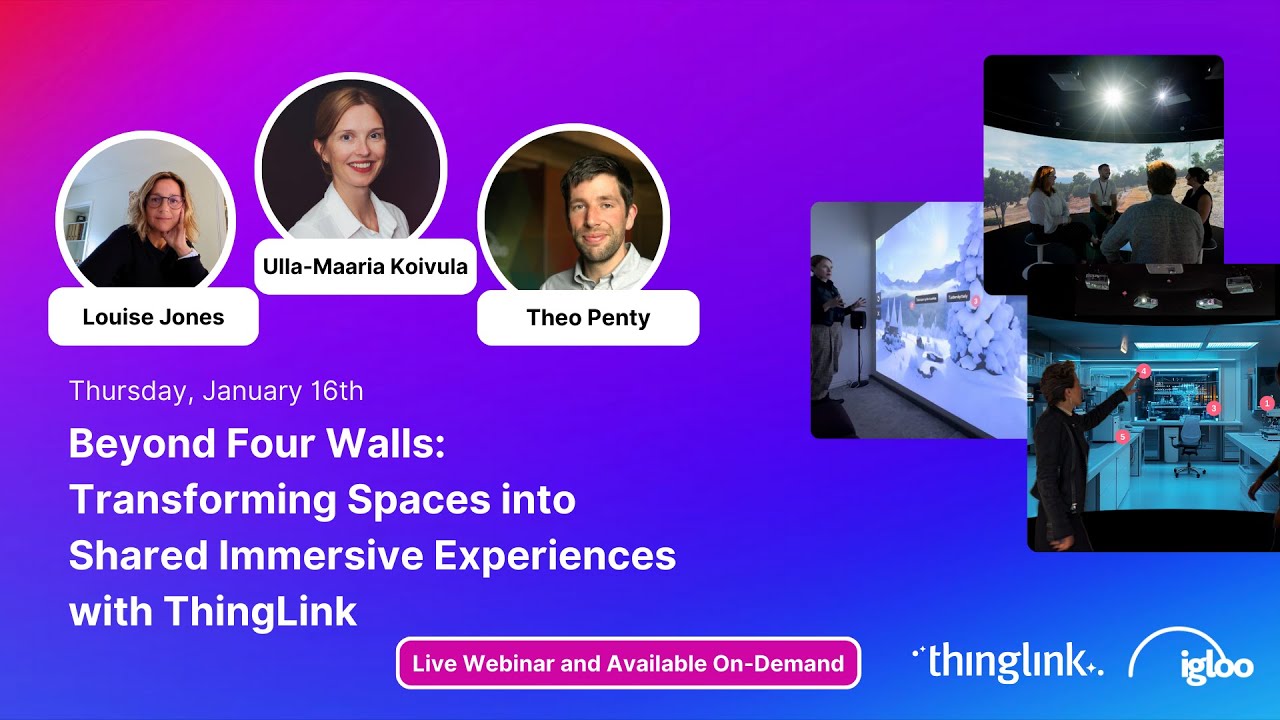 Beyond Four Walls: Transforming Spaces into Shared Immersive Experiences with ThingLink - YouTube