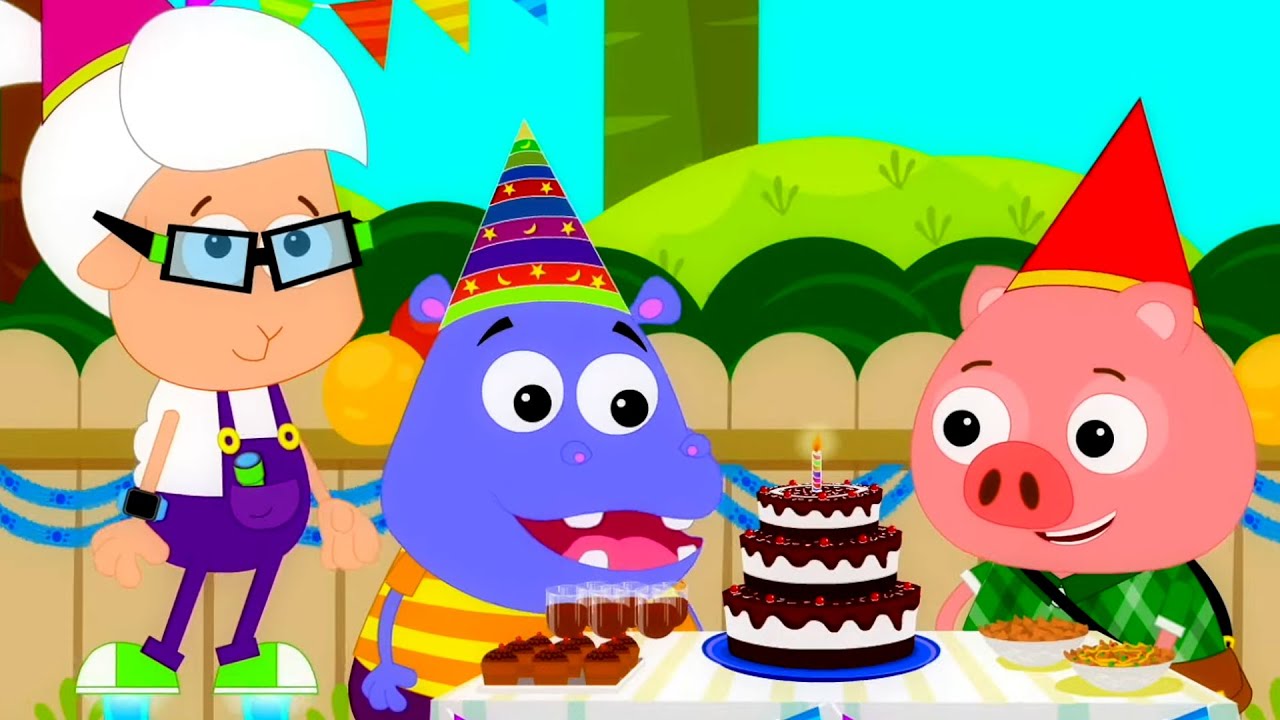 Happy Birthday Song, Best Birthday Wishes and Fun Rhymes for Kids - YouTube