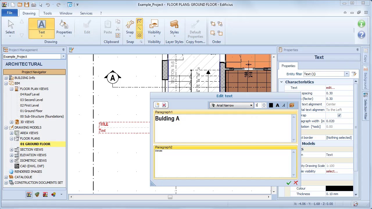 Tutorial de Edificius - El Texto - ACCA software - YouTube