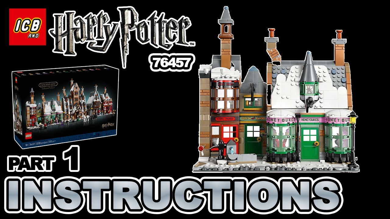 LEGO Harry Potter Hogsmeade Village - Collectors' Edition 76457 – 4K ...