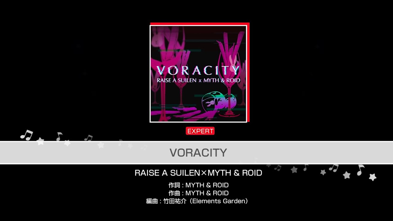 VORACITY [RAISE A SUILENxMYTH & ROID(ガルパ) New Cover song (My Gameplay ...