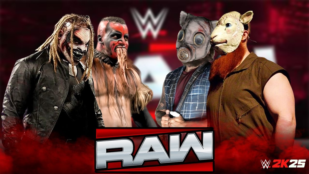The Fiend & Boogeyman vs Joe Gacy & Erick Rowan | WWE RAW Full Match 20 ...