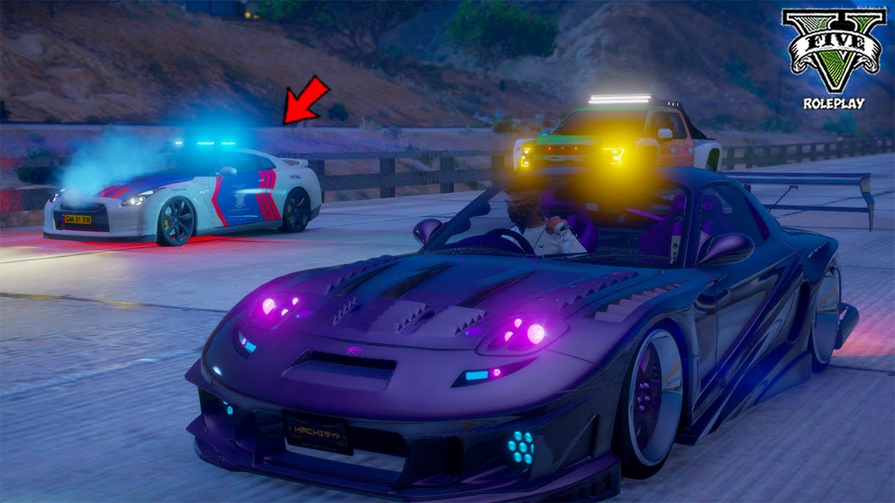 HOT PURSUIT RX-7 ANUBIS !! KEMBALINYA SANG LEGENDA !! (PART 1) - GTA V ...