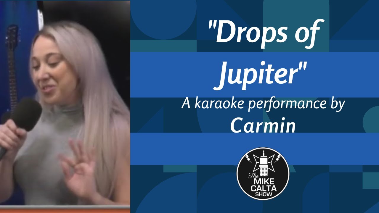 Carmin Performs Train's Drops of Jupiter | The Mike Calta Show - YouTube
