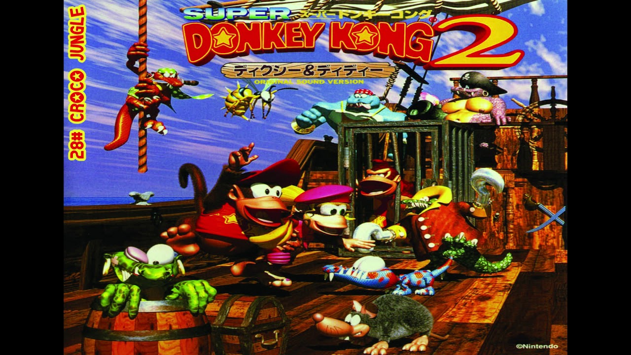 SoundtrackGames - 28# Croco Jungle - Donkey kong country 2 diddy's kong ...