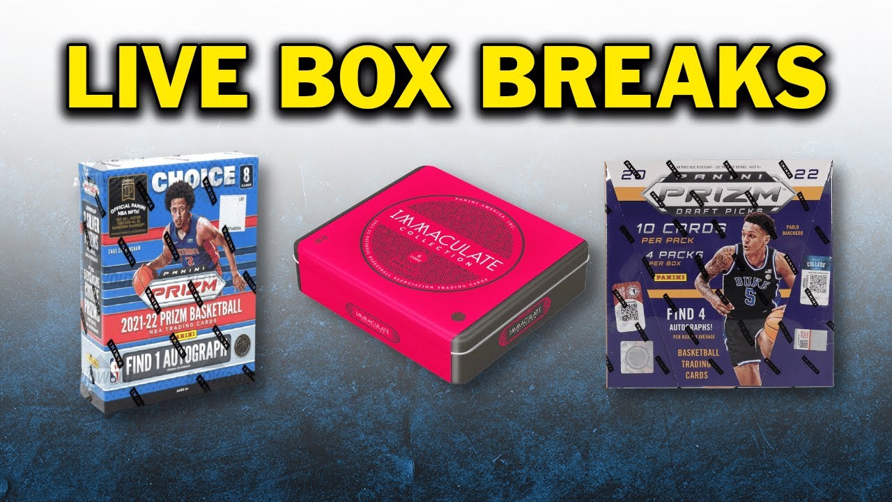 BLEZ SPORTS CARDS LIVE BOX BREAKS | #sportscards #boxbreak # ...
