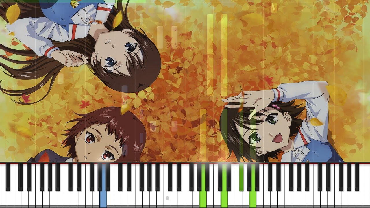 True Tears OP - Reflectia Piano Tutorial ♪ Synthesia + Midi ♪ - YouTube