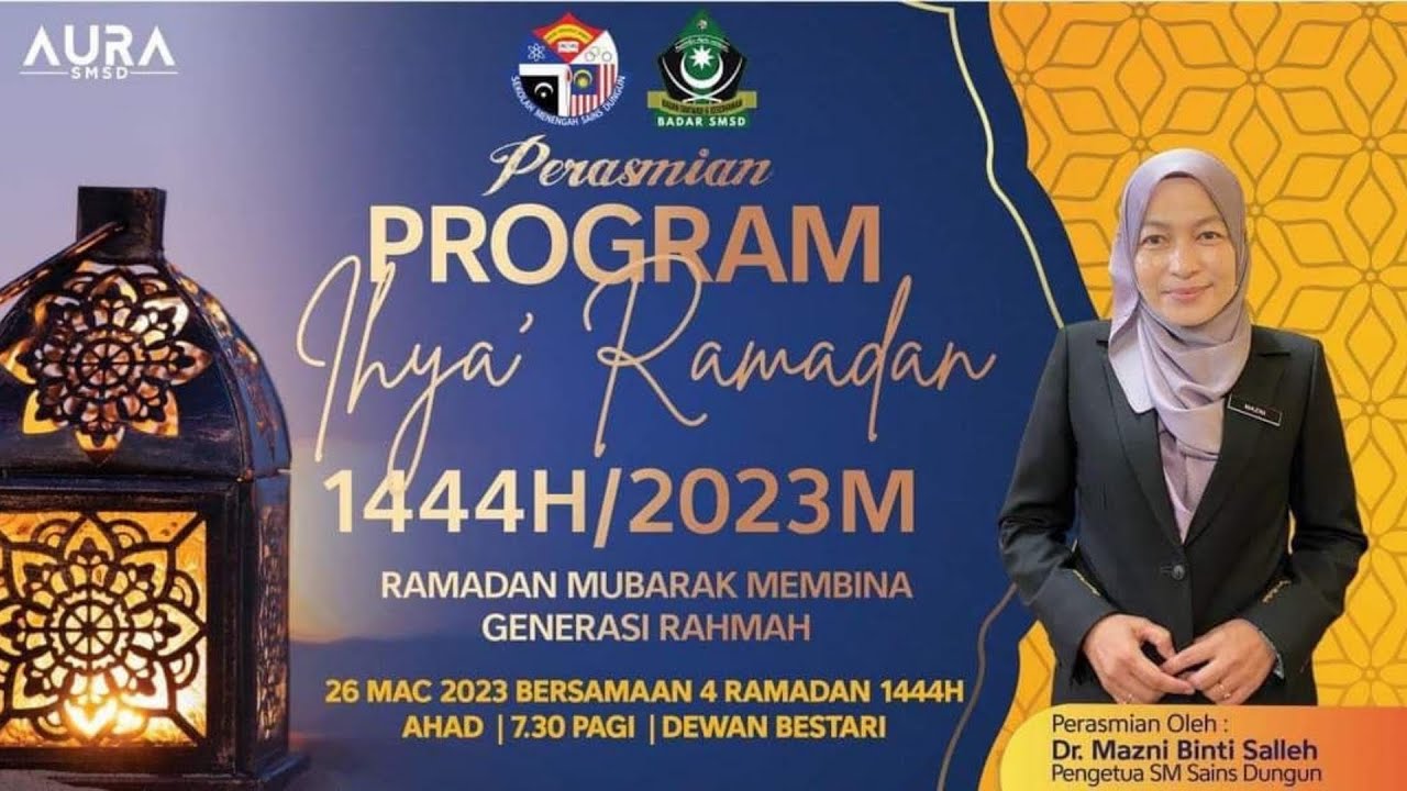 EPISODE 100 : Program Ihya’ Ramadan 1444 H / 2023 M - YouTube