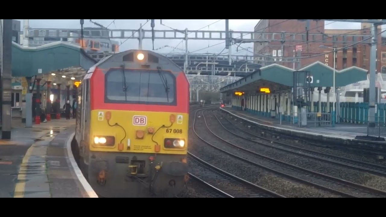 Transport For Wales Class DVT 82227 + 67008 1V42 1230 Manchester ...