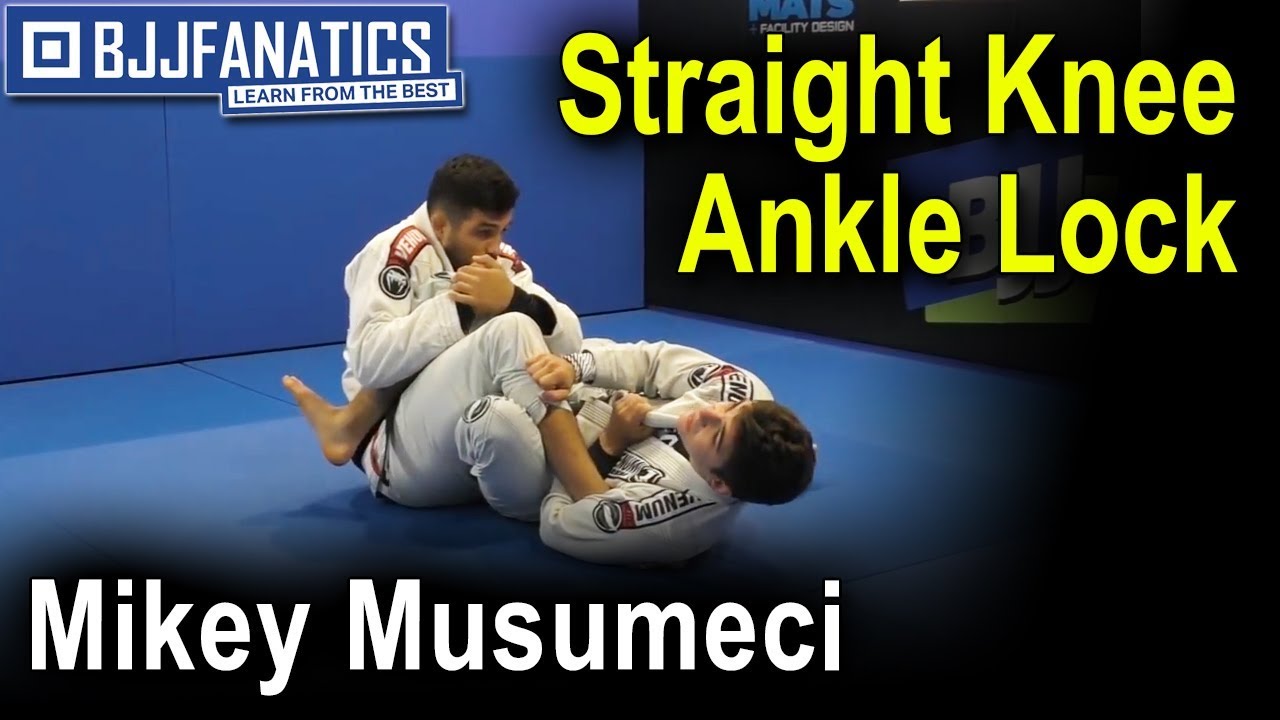 Straight Knee Ankle Lock by Mikey Musumeci - YouTube