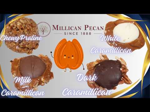 Millican Pecan Co. Chewy Praline + White, Milk & Dark Caramillican Review