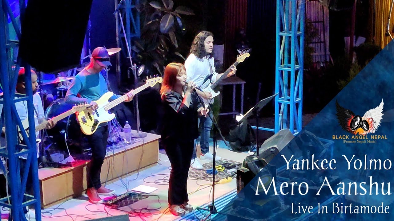 YANKEE YOLMO - Mero Aanshu Live in Birtamode | Mokshya Gardens | Black ...
