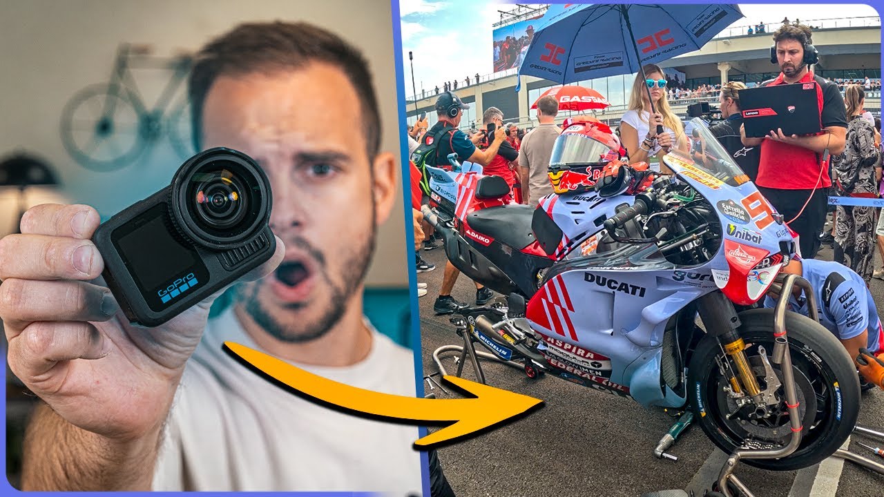 NOS COLAMOS en MOTO GP!! NUEVA GoPro HERO 13 BLACK - YouTube