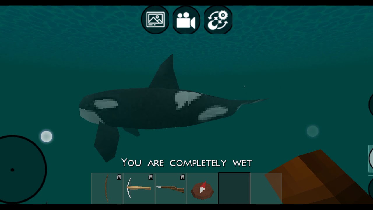 I found killer whale orca in mini block craft - YouTube