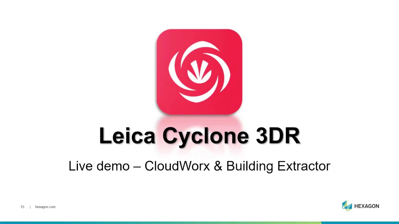 Demo: Leica Cyclone 3DR - CW & Building Extractor - YouTube