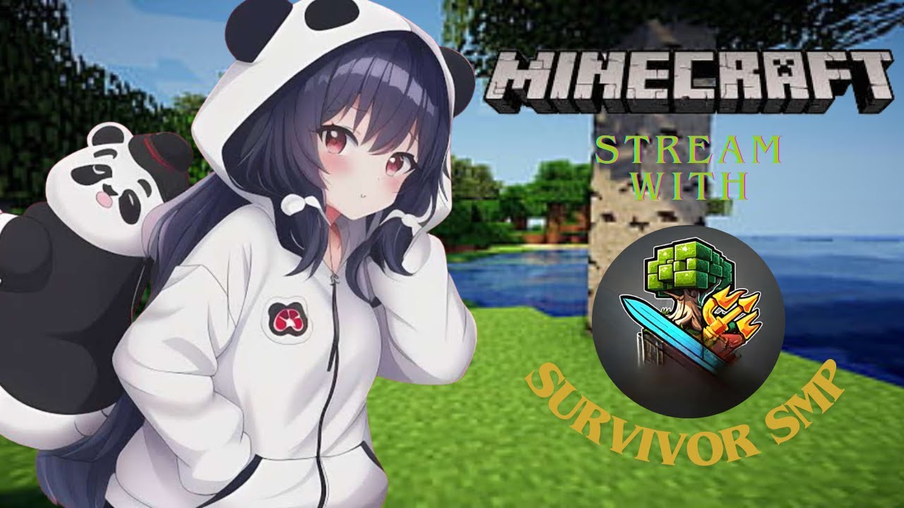 Joining Survivor SMP in Minecraft | Panda is LIVE - YouTube