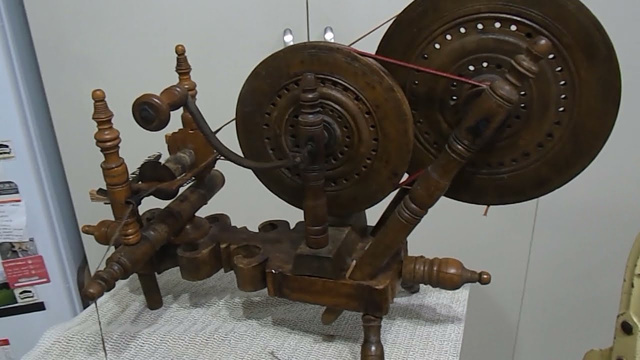 Turkish/Anatolian Spinning wheel - YouTube