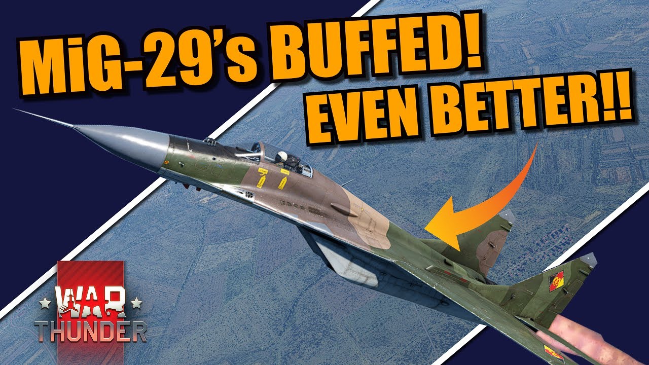 War Thunder DEV SERVER The MiG-29's got More FUEL, Better TURNING, SMOOTHER FLIGHT! FM CHANGES ...