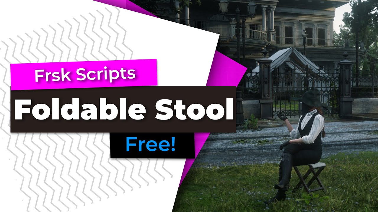 RedM Portable Stool Script! - YouTube