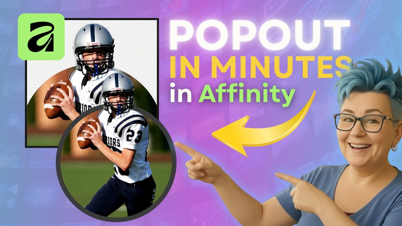 The Easiest Way To Create Popout Images That Stand Out - YouTube