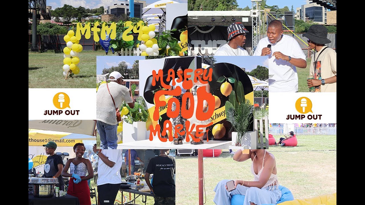 The Jump Out Maseru Food Market, Stixx, HBK Sharkboy, John Tsenoli ...