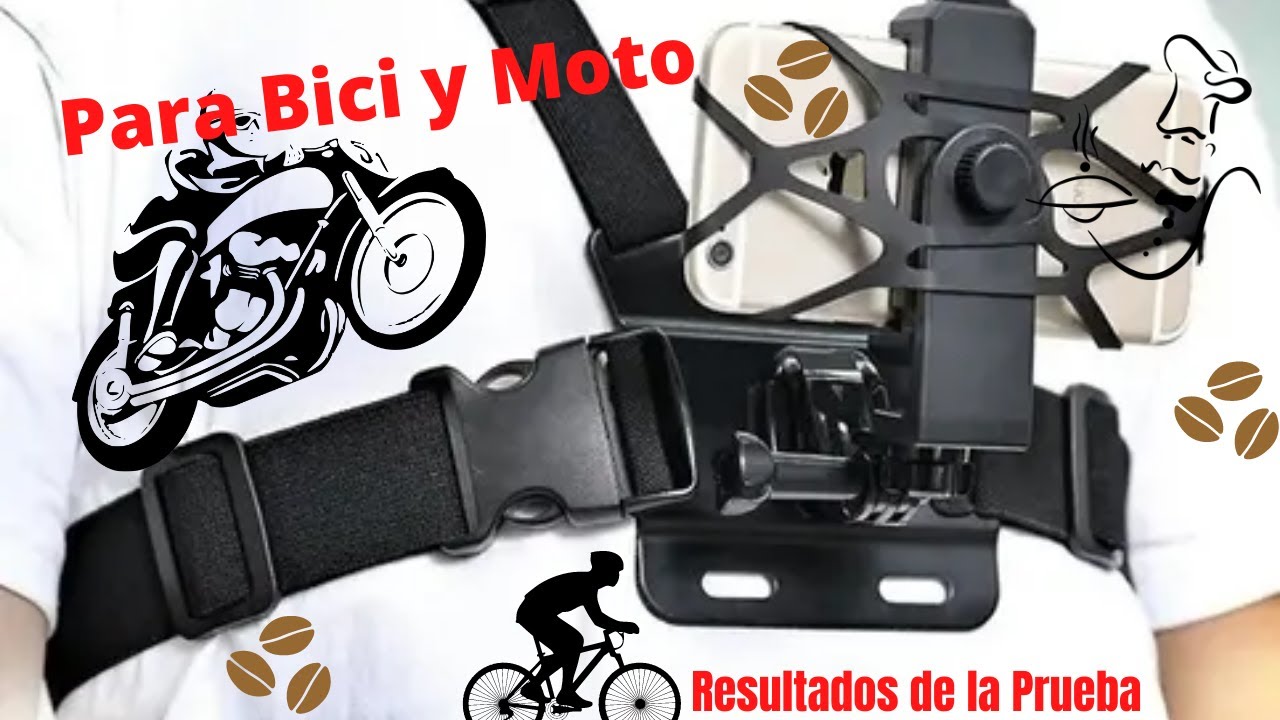 Pechera Portacelular Para Moto y Bici, la pusimos a Prueba.¿Vale la ...