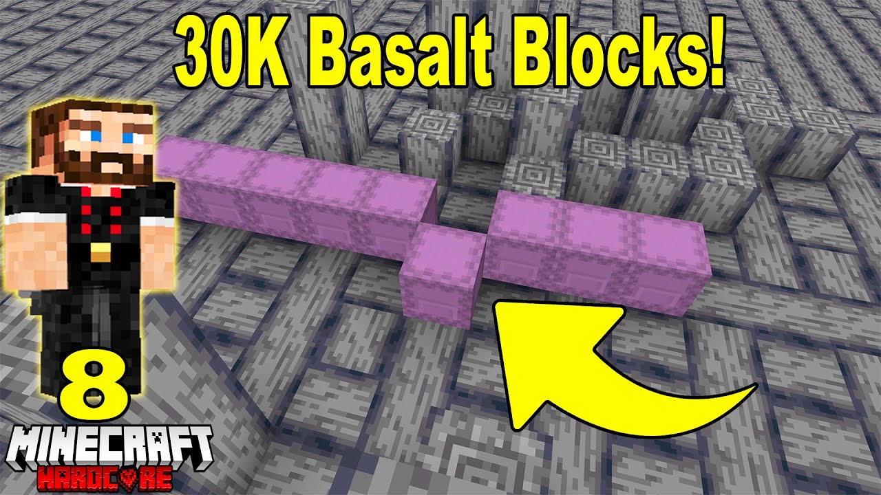 I Mined 30000 Basalt Blocks In Hardcore Minecraft 1.20 | Ep. 8 - YouTube