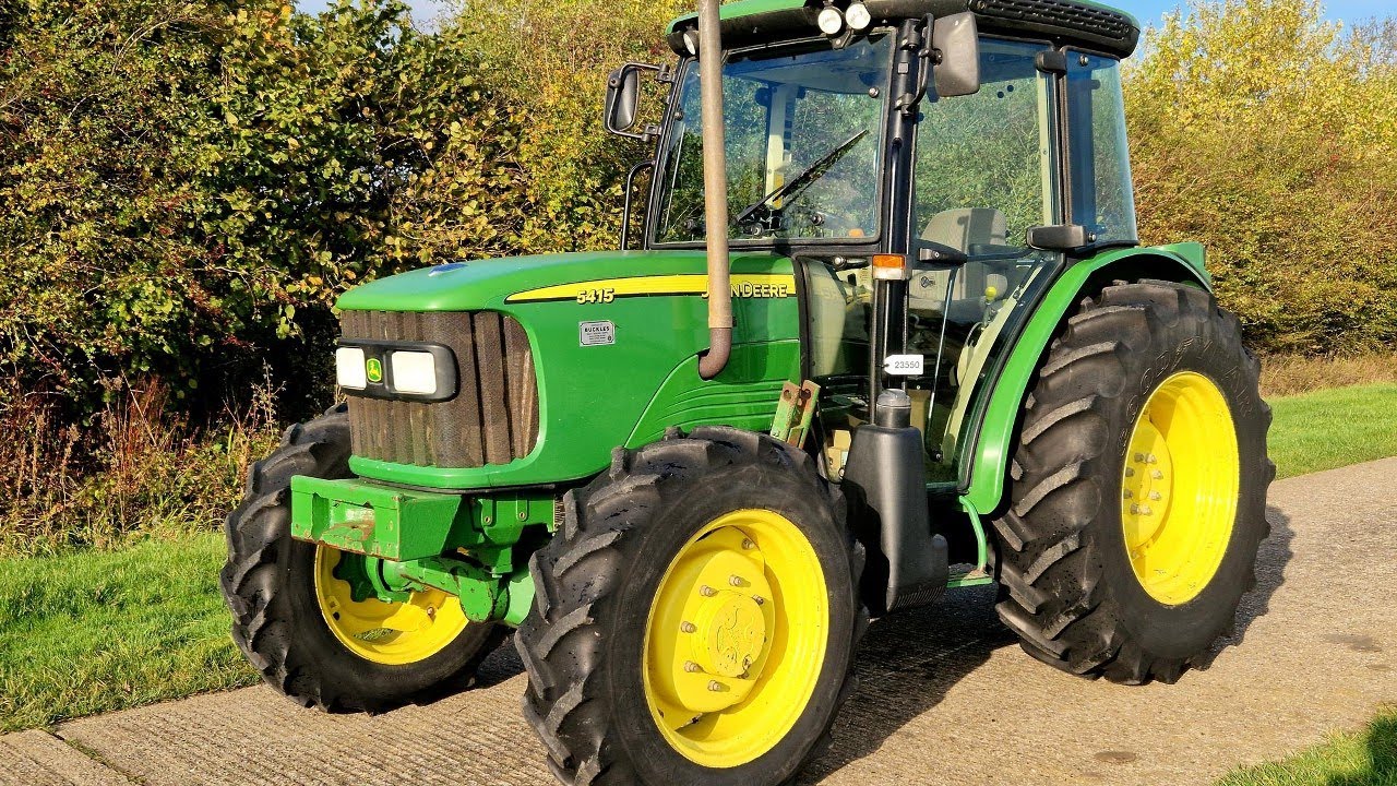 2003 John Deere 5415 23550 - YouTube