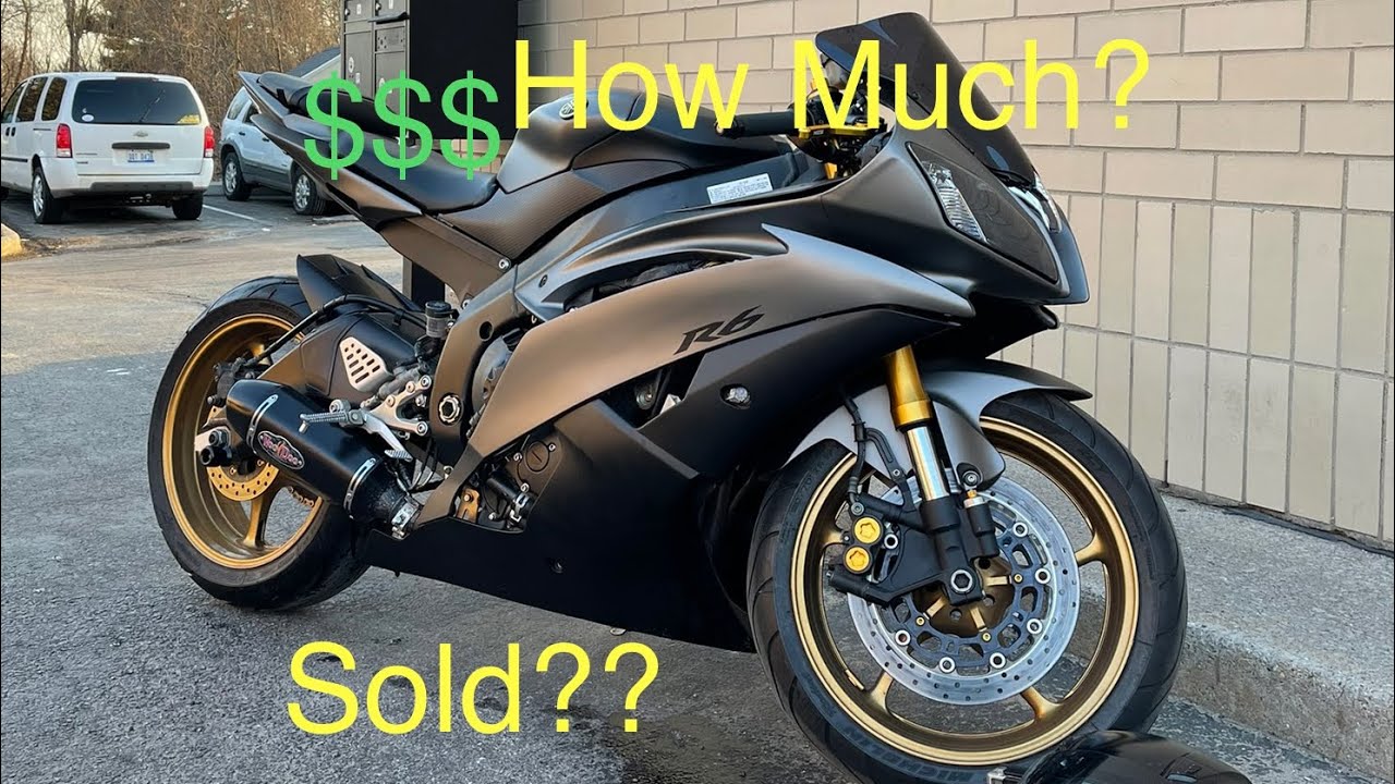 Wrecked 2008 Yamaha R6: Price Reveal! Crashed Bike Rebuild Series ...