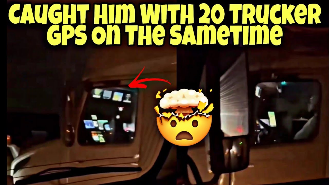 New Truck Driver Using 20 Trucker GPS At The Sametime To Not Get Lost 🤣 ...