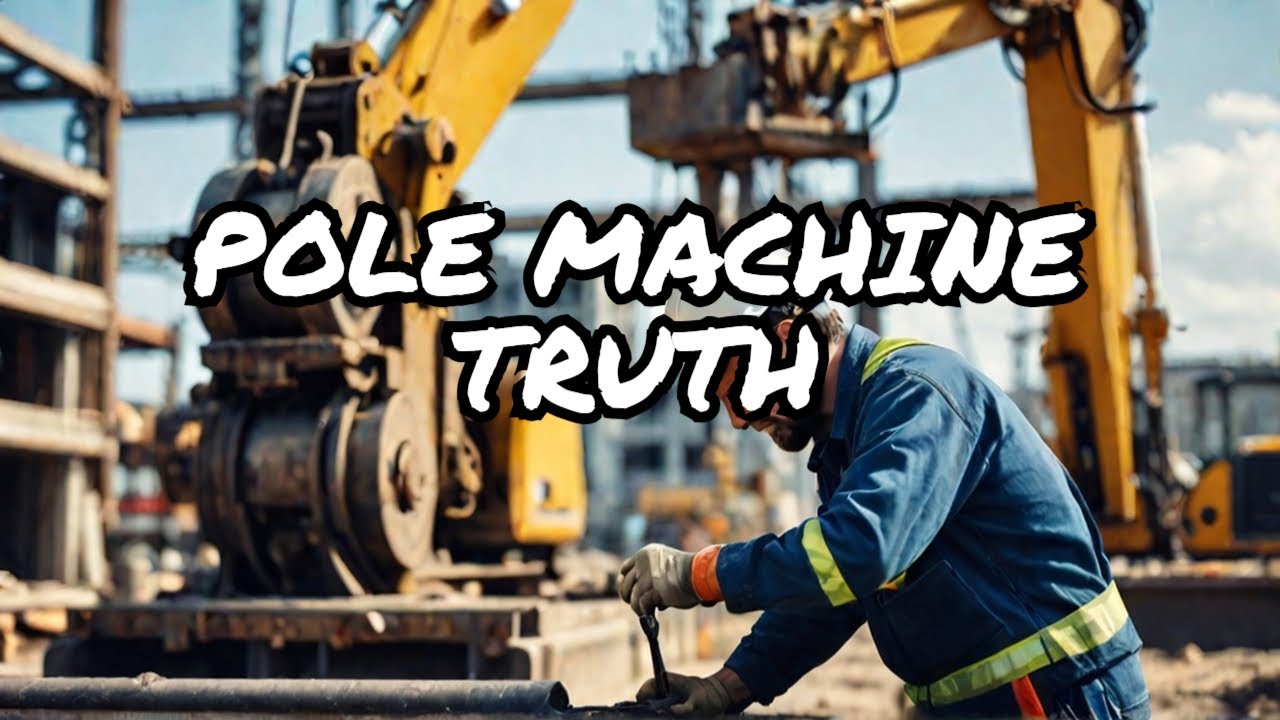 Pole Erection Machine Trials EXPOSED the Shocking Truth // P J Enterprises - YouTube