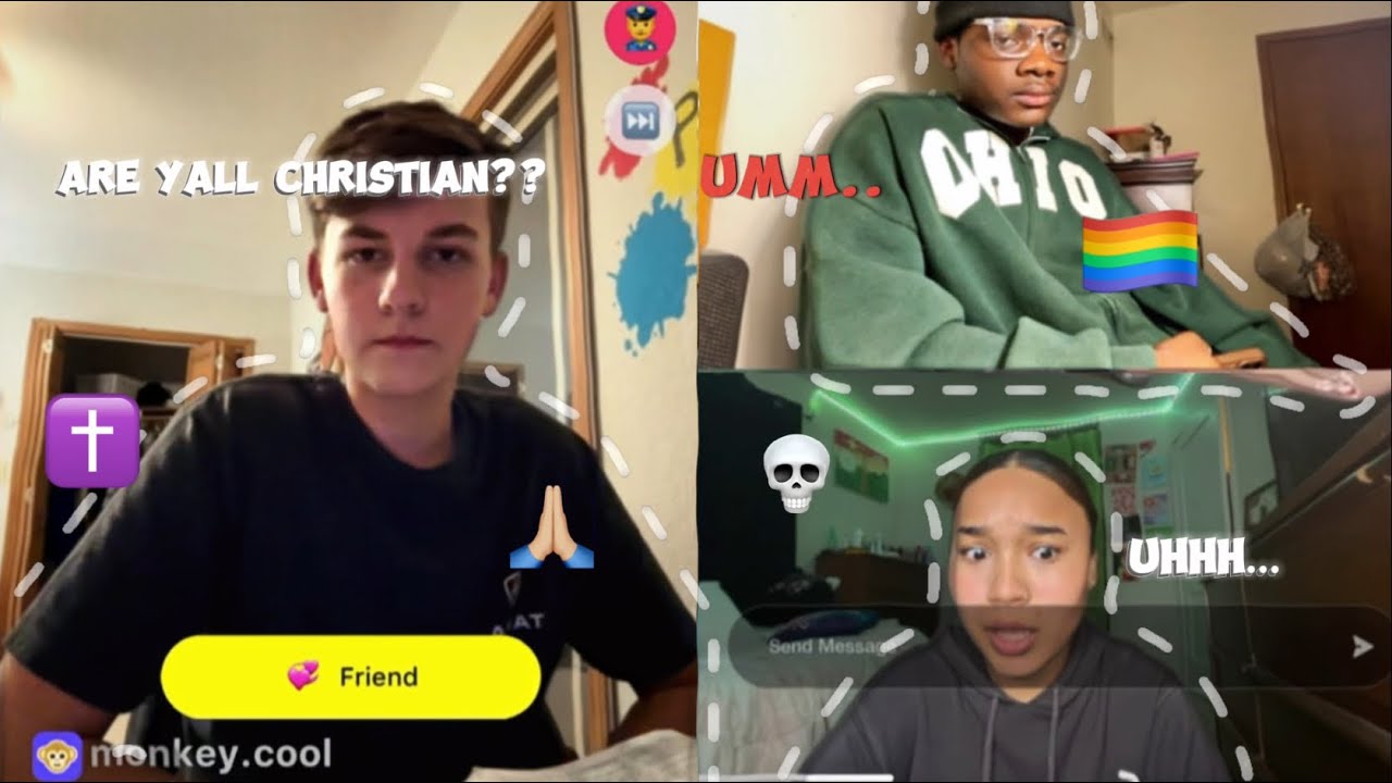ON MONKEY WITH MY FRIEND😝 GOING WRONG… HE STARTED PREACHING💀!! - YouTube