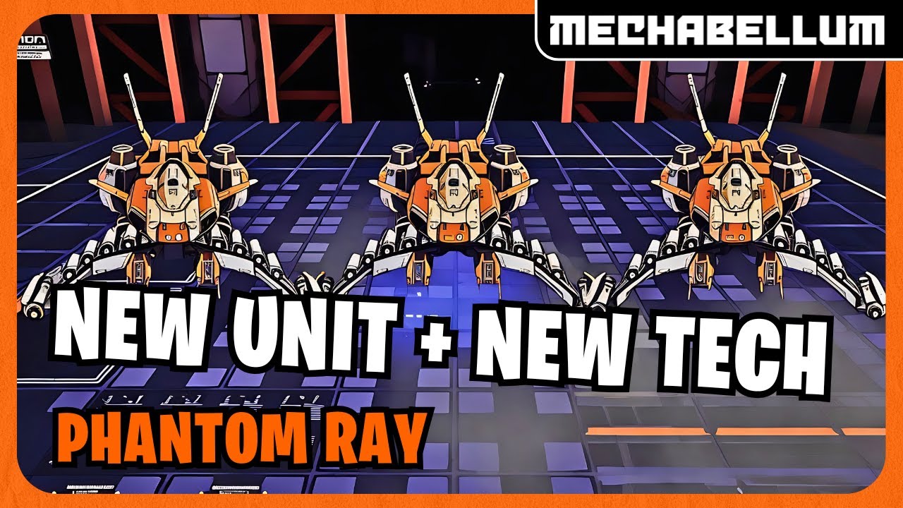 Everything You Need to Know About the PHANTOM RAY in Mechabellum - YouTube